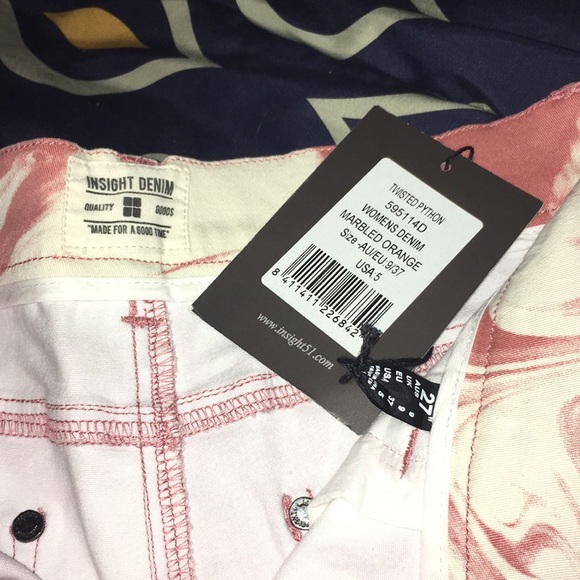 Insight | Jeans | Nwt Insight Denim Marbled Jeans | Poshmark